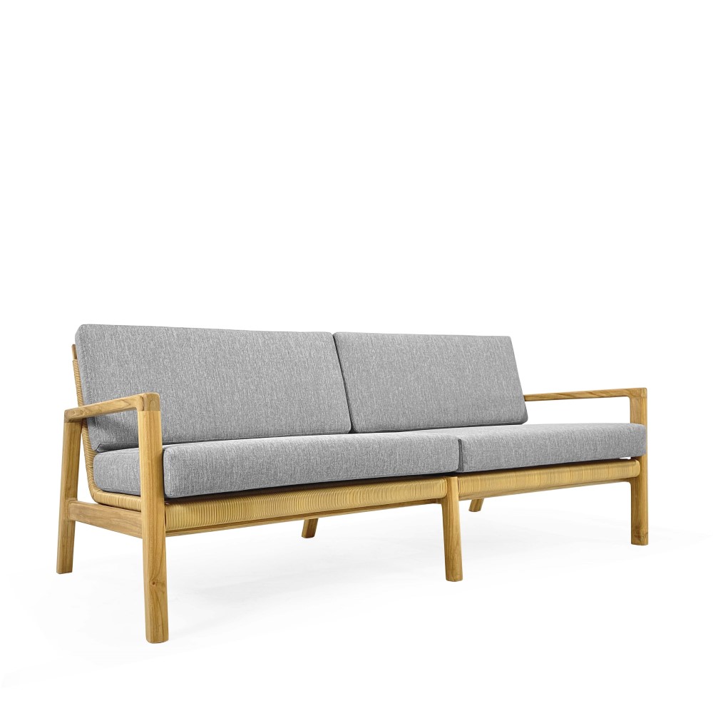 2-Sitzer Teak Loungesofa Gret ~ alles außer gewöhnlich
