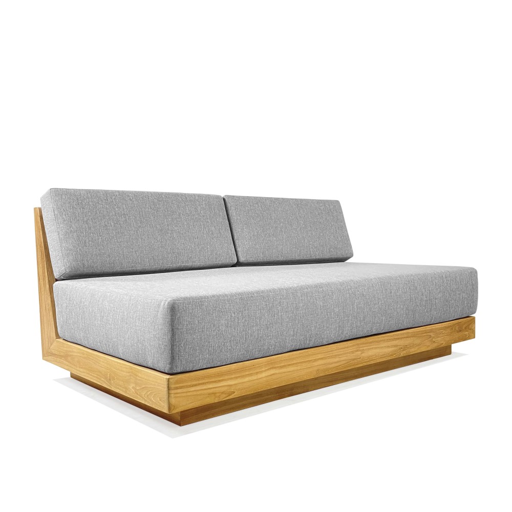 2-Sitzer Teak Loungesofa Insa ~ alles außer gewöhnlich