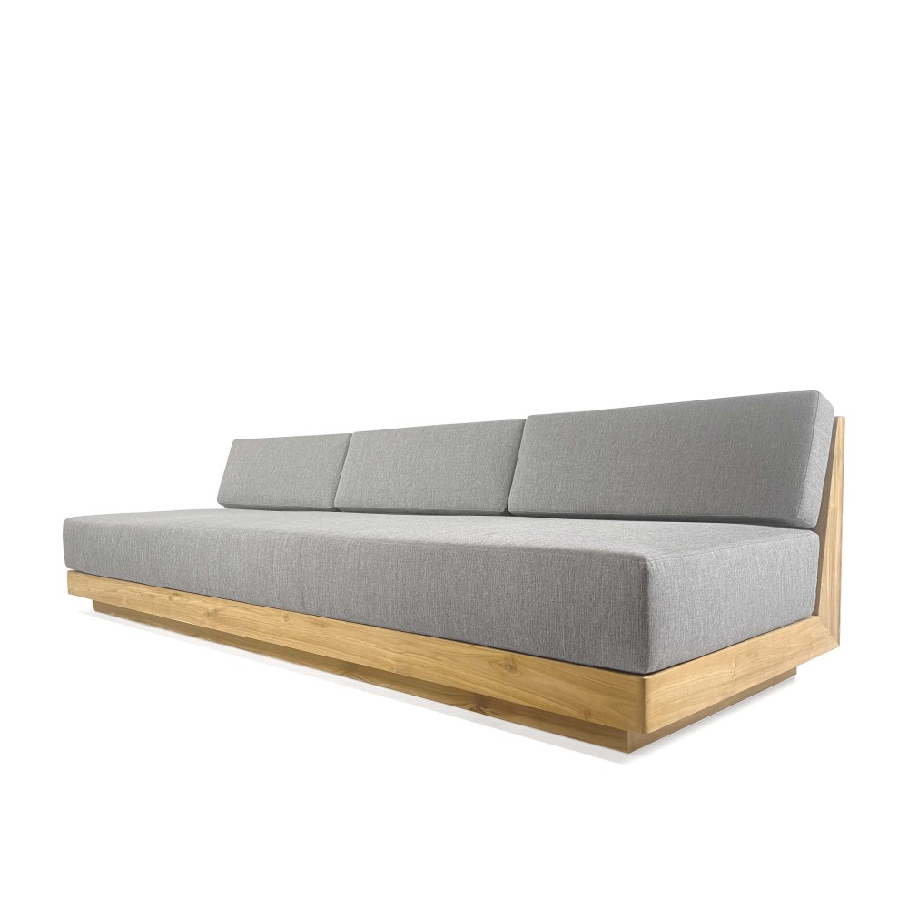 3-Sitzer Teak Loungesofa Insa ~ alles außer gewöhnlich